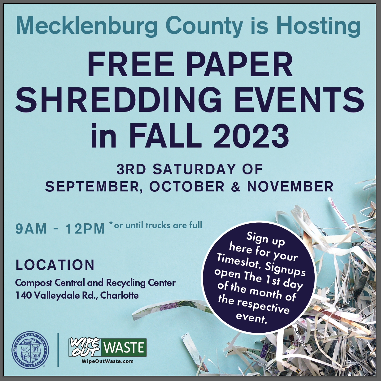 Paper Shredding Services | Solid Waste and Recycling